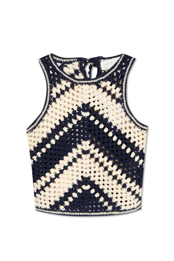 Zimmermann Crochet Tank Top Womens Clothing Vitkac